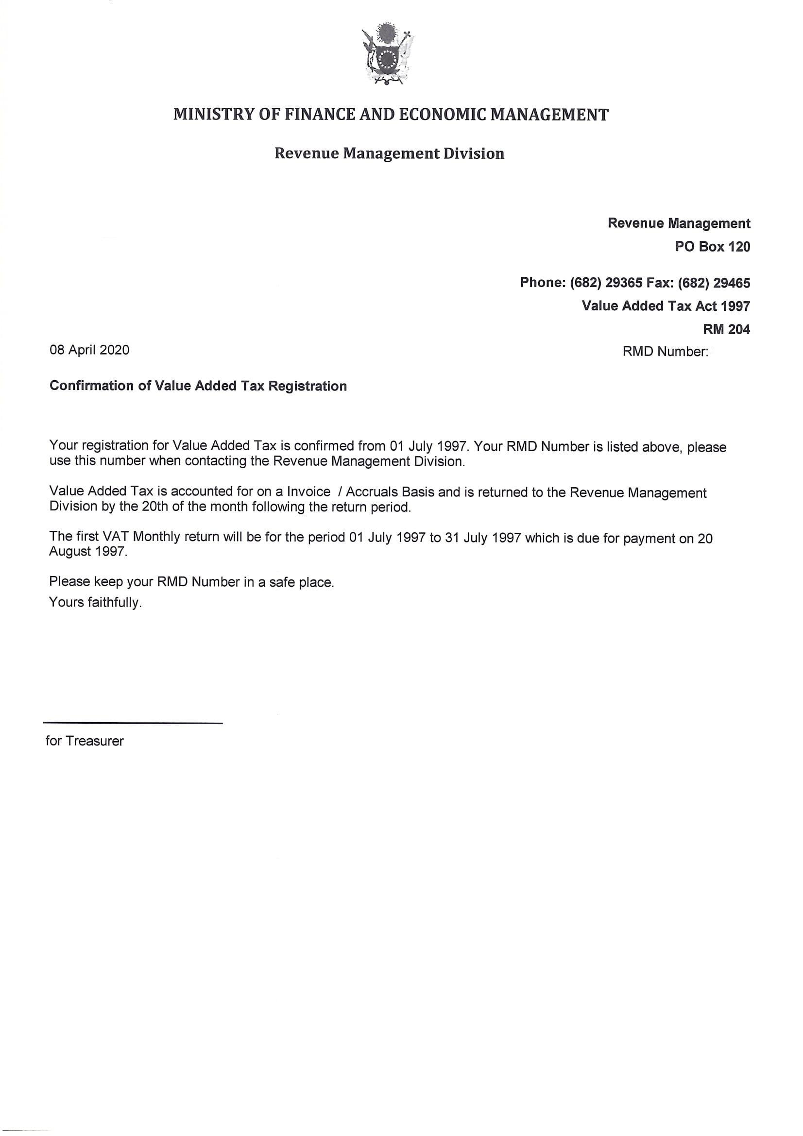 Cook Islands trade information portal import and export/import procedures